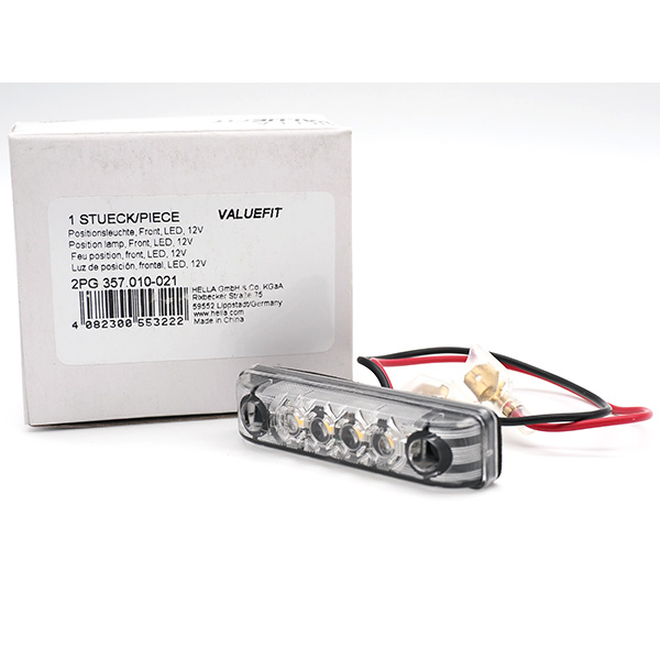 HELLA バリューフィット LEDポジションライト | KCV-PARTS | 輸入トラック(スカニア、ボルボ、ベンツ)部品・アクセサリーの輸入/販売